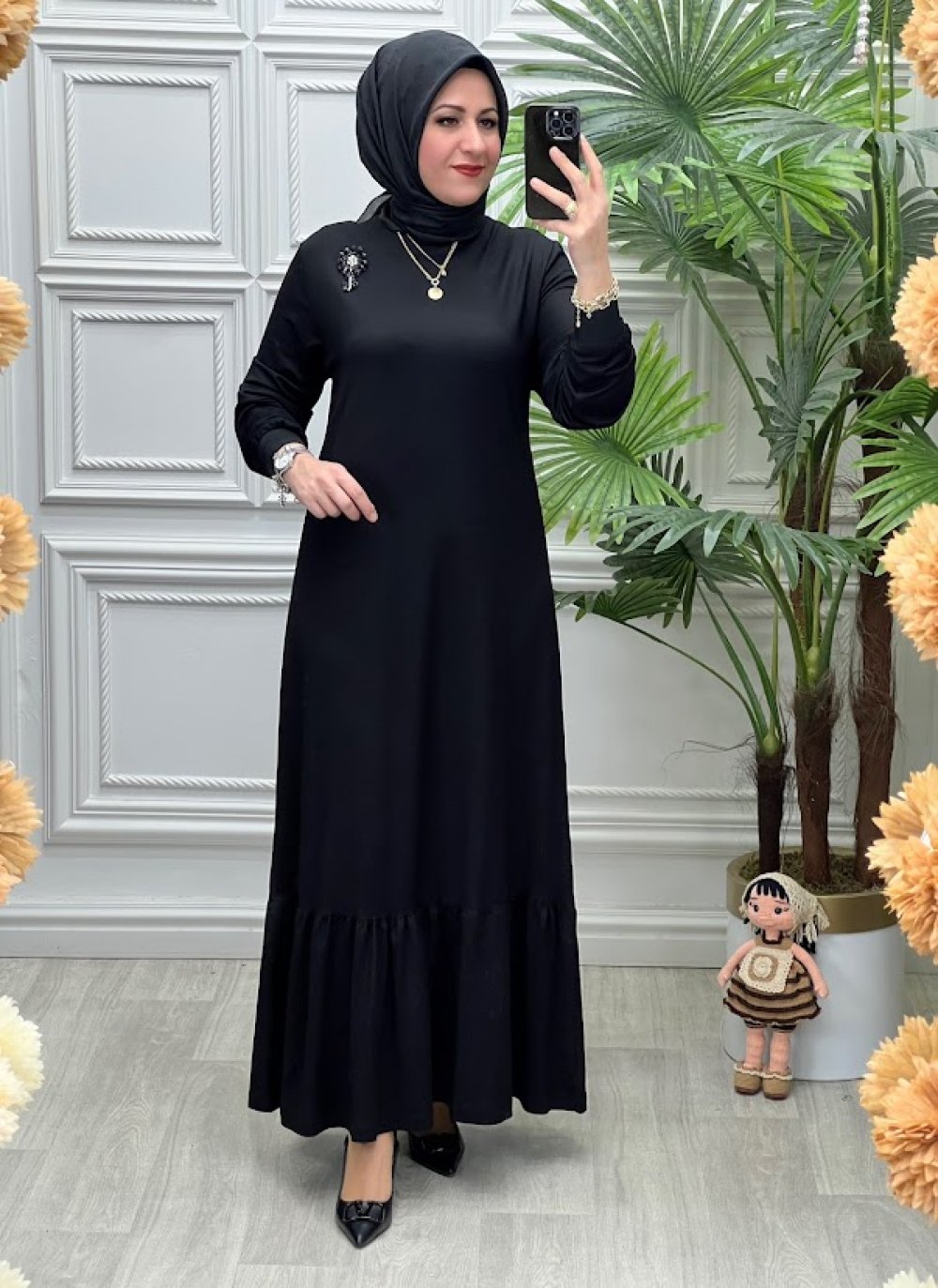 25410 Elbise Siyah Modelleri En Uygun Fiyatlarla