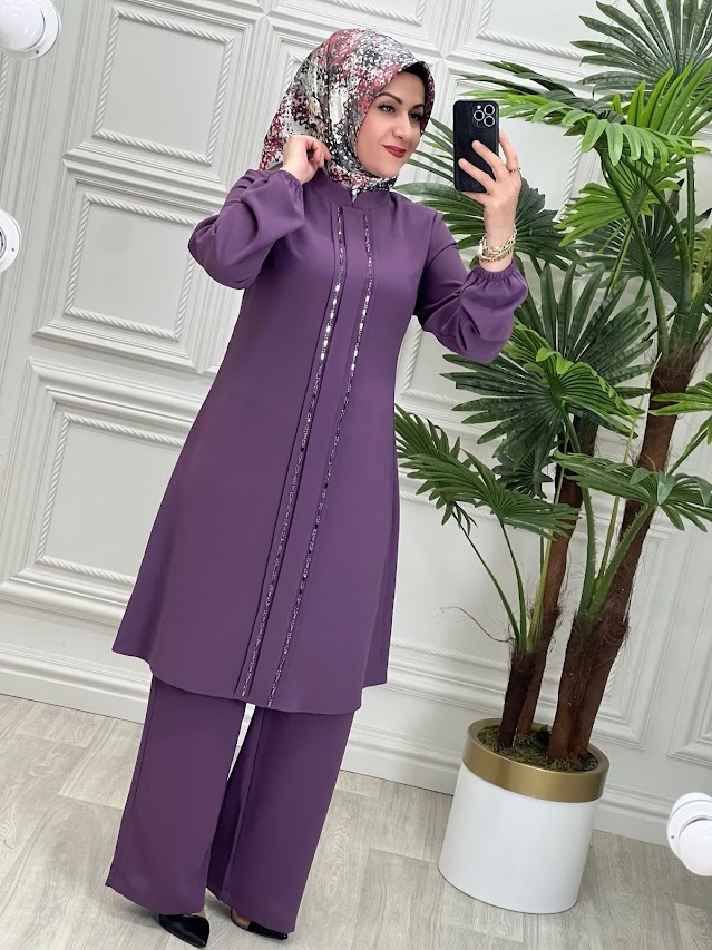 23143 Takım Mor Modelleri En Uygun Fiyatlarla