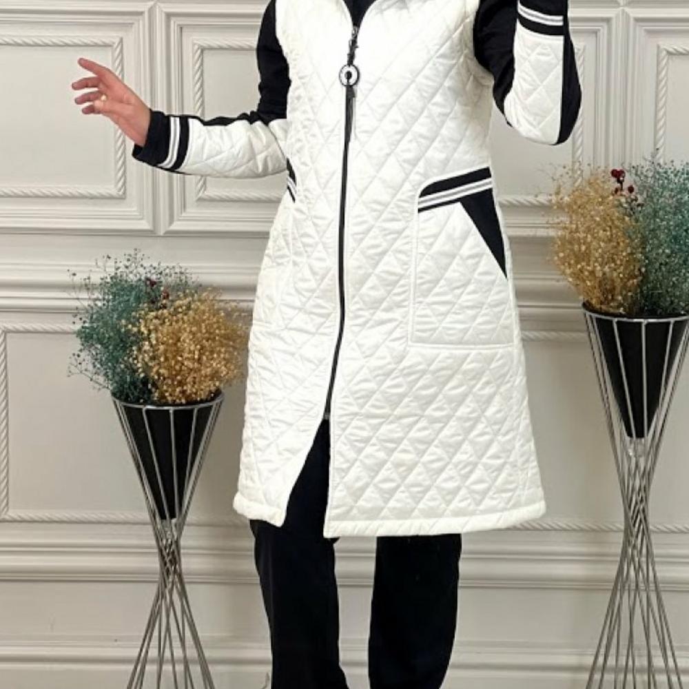 18639 Yelekli Eşofman Takımı Beyaz Modelleri En Uygun Fiyatlarla